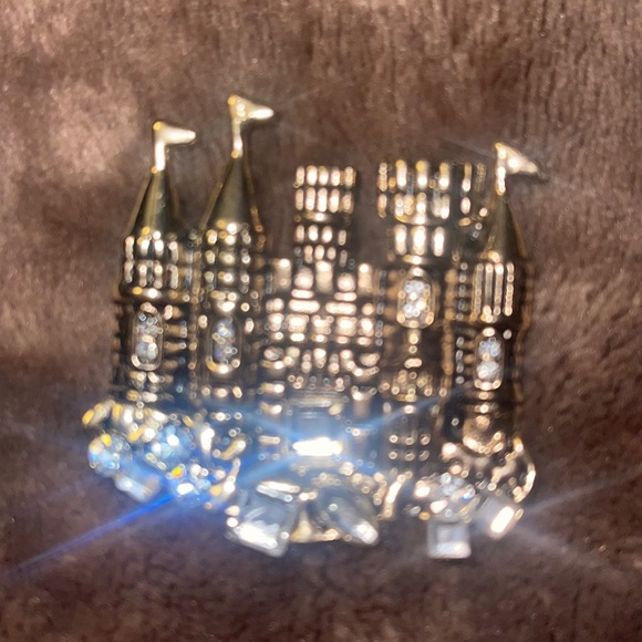 Vintage | Accessories | Swarovski Crystals Castle Pin Beautiful Rare ...